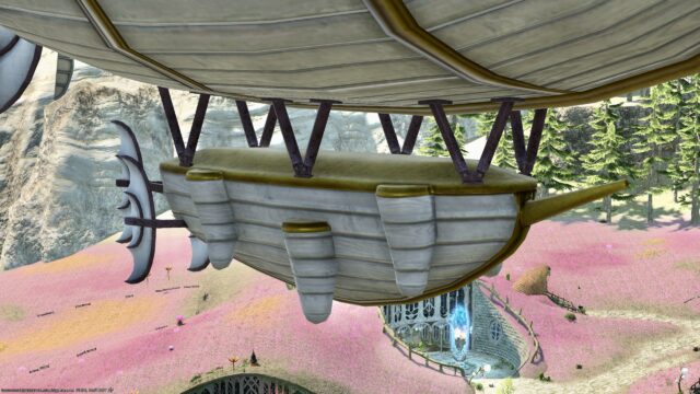 FF6 Setzer Airship/Gold Saucer 4-Person Mount “Blackjack” | Norirow ...