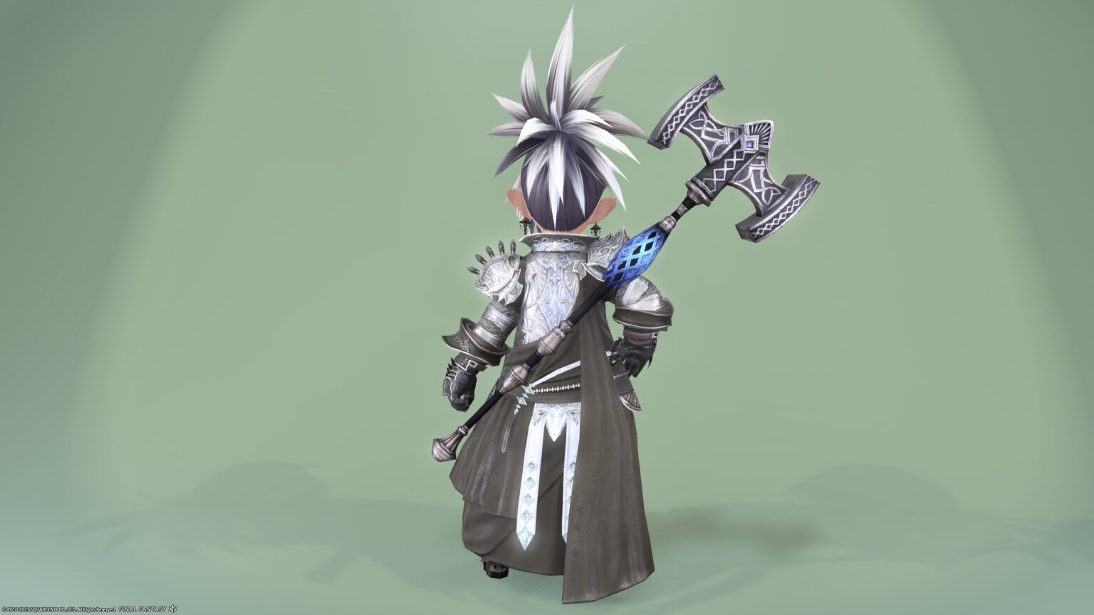 Slightly smaller Gaia’s Hammer / Warrior Weapon “Black Hyposkhesphyra ...