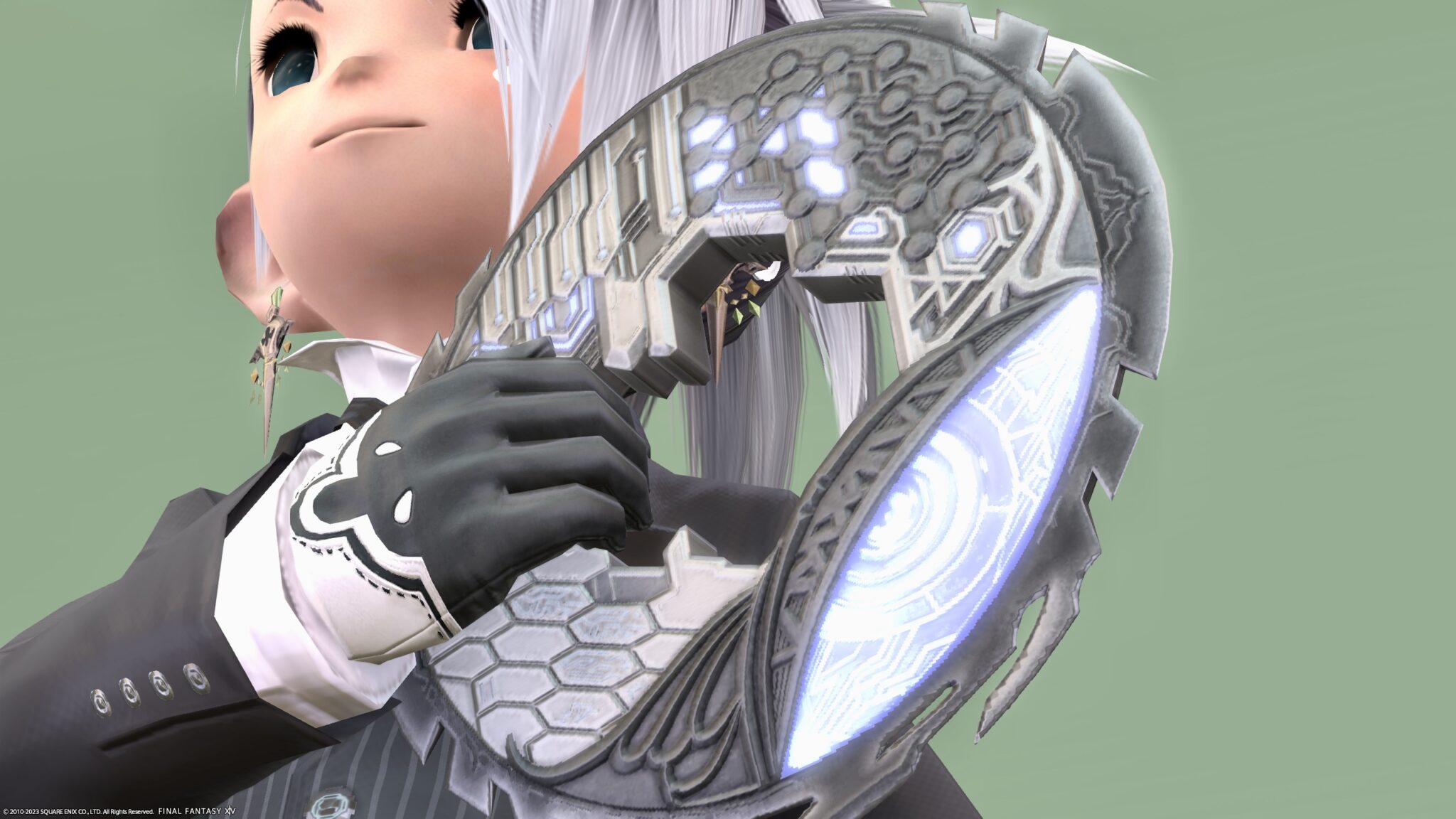 Alphascape V4.0 (Savage) Dancer Weapon, Omega’s eyes glowing “Omega ...