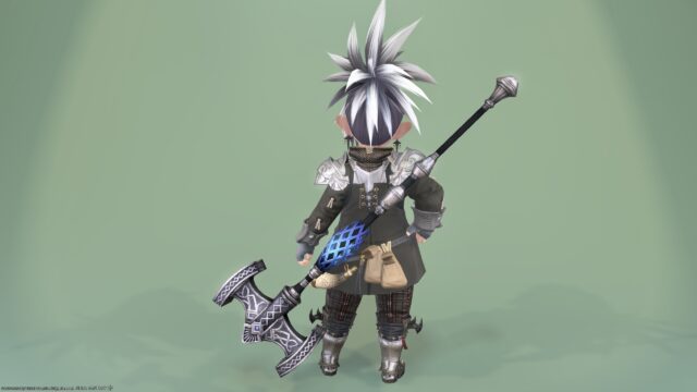 Elongated Hammer of Gaia Dark Knight Weapon “Shadow Hyposkhesphyra ...