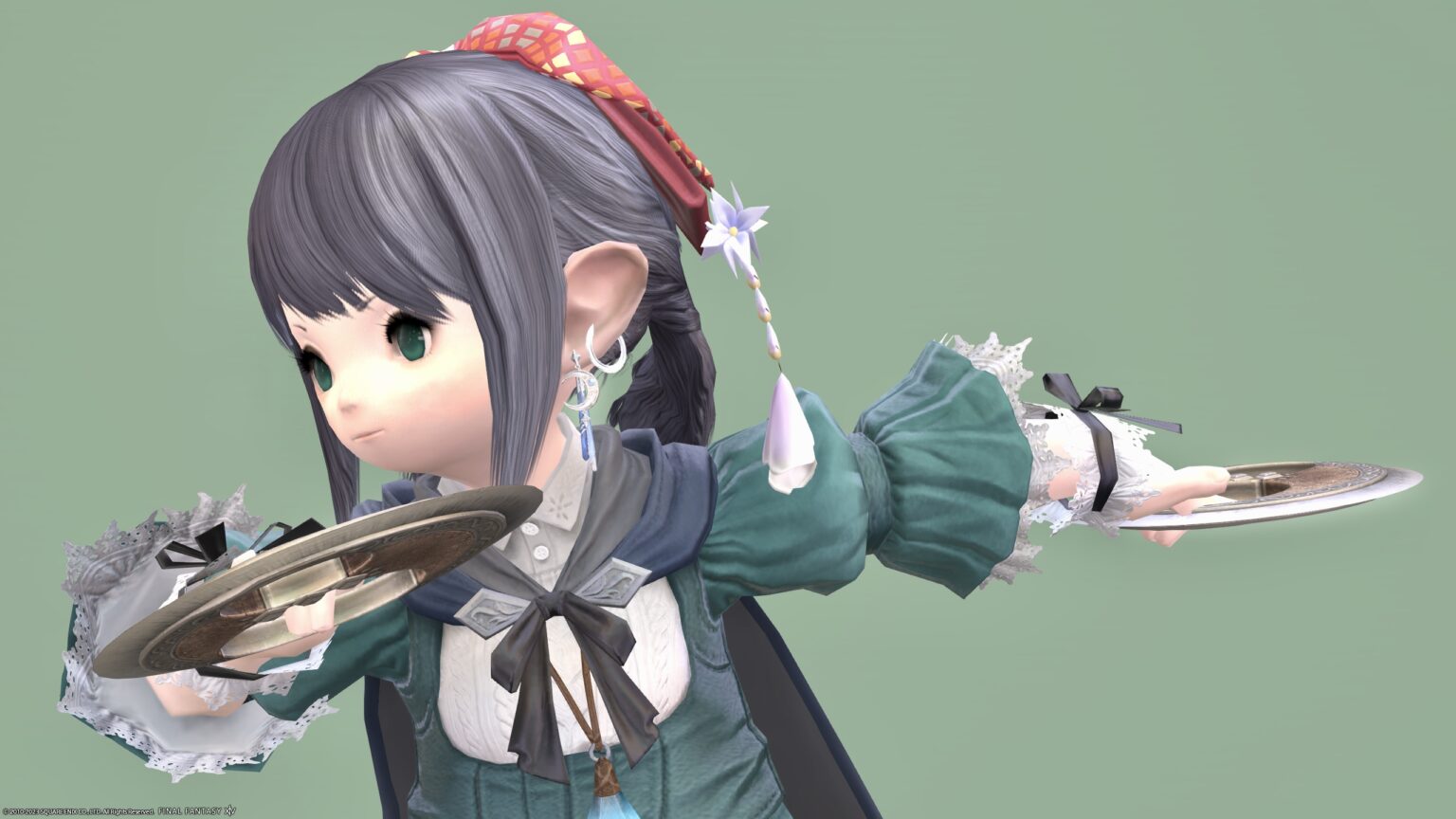 Dancer’s AF2 Weapon (default equipment) Simple and cute circle ring ...