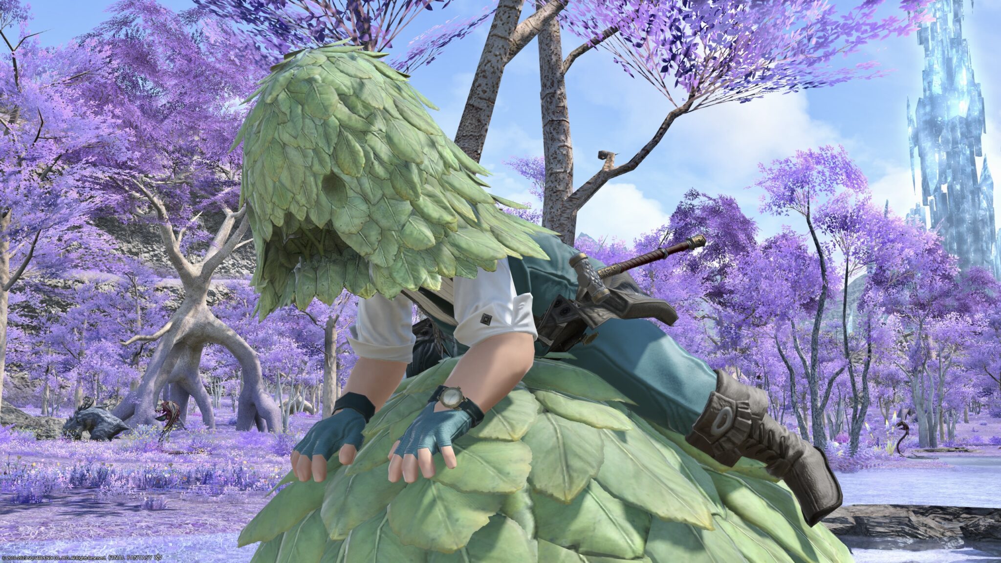 Anden’s Mount / Moving Leafman “Anden III” (Lalafell Male Ver ...