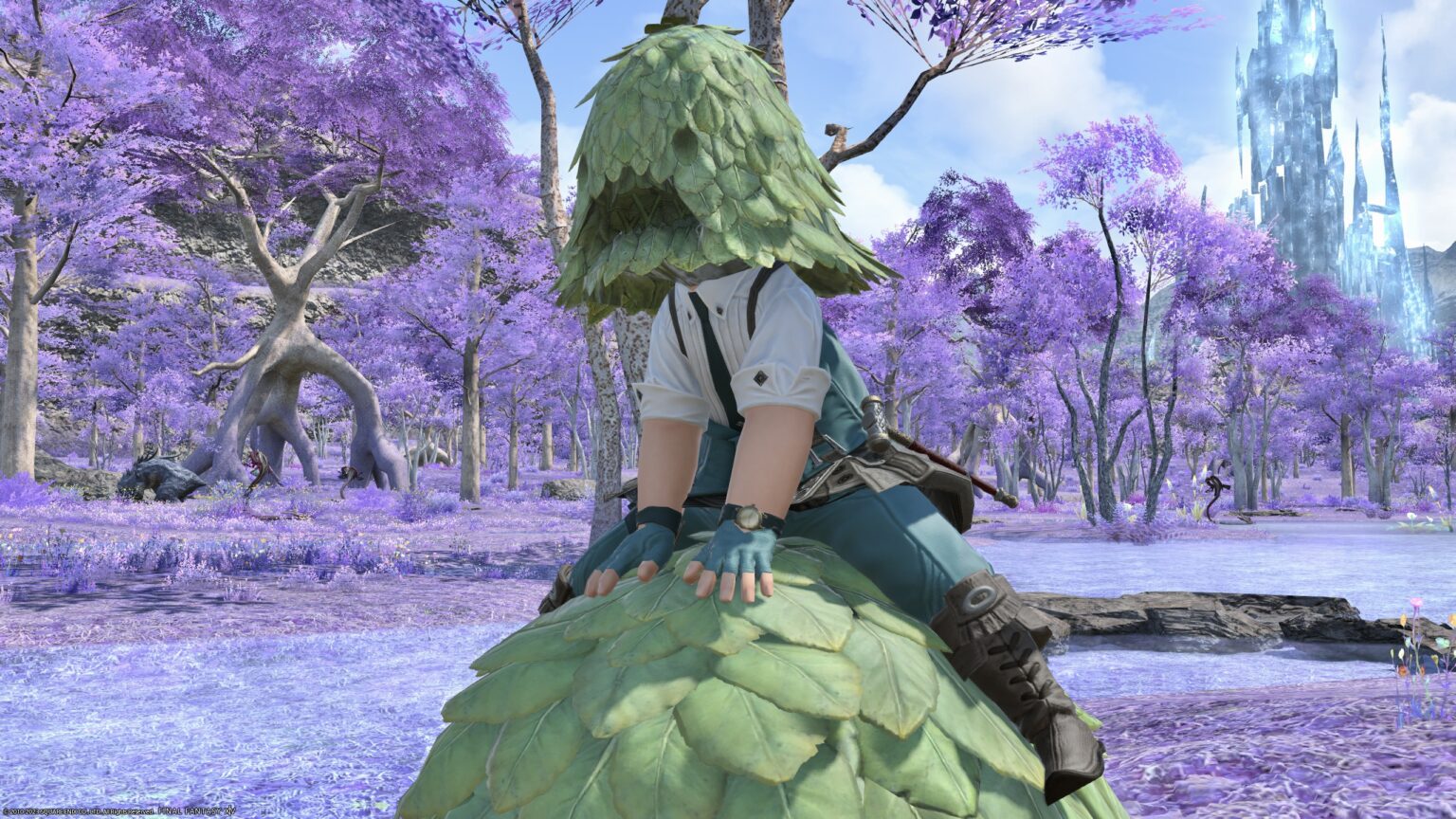 Anden’s Mount / Moving Leafman “Anden III” (Lalafell Male Ver ...
