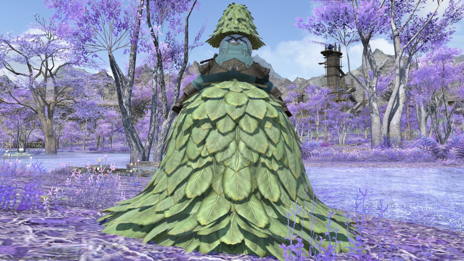 Anden’s Mount / Moving Leafman “Anden III” (Lalafell Male Ver ...