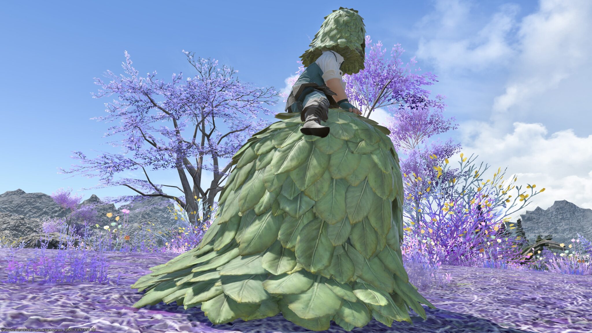 Anden’s Mount / Moving Leafman “Anden III” (Lalafell Male Ver ...