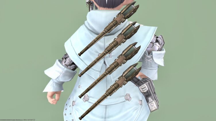 Classic shotgun-like Sage Weapon “Rinascita Pendulums” | Norirow Note 〆 ...