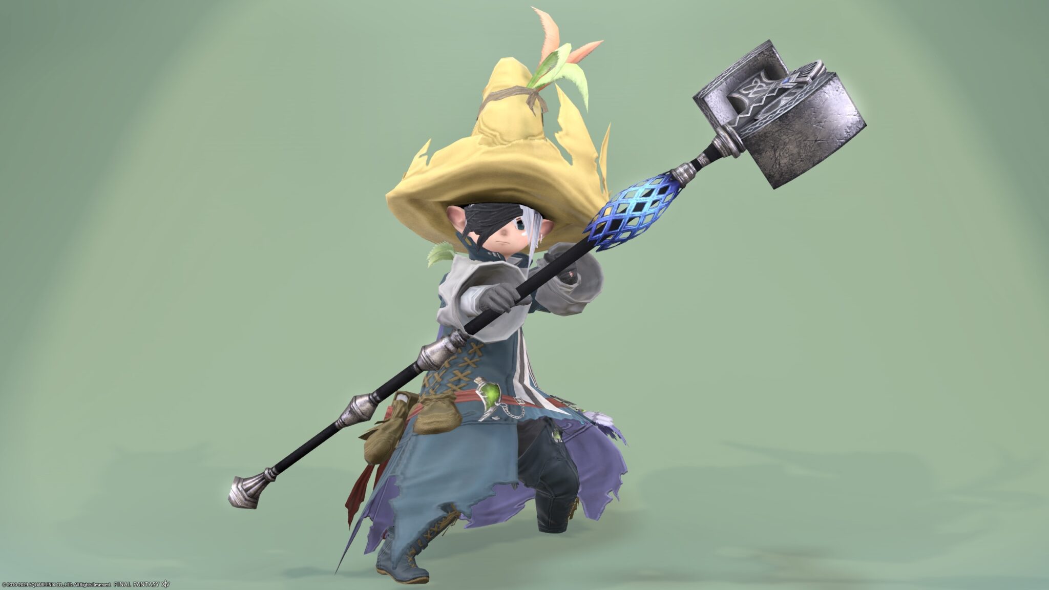 Gaia’s hammer-shaped Black Mage weapon “Ecliptic Hyposkhesphyra ...