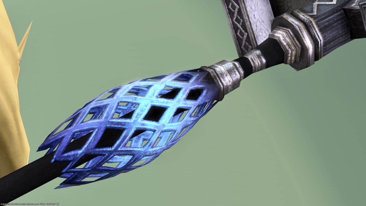 Gaia’s hammer-shaped Black Mage weapon “Ecliptic Hyposkhesphyra ...