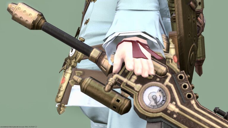 Slightly steamy rotating saw-type Paladin weapon “Chondrite Magitek ...