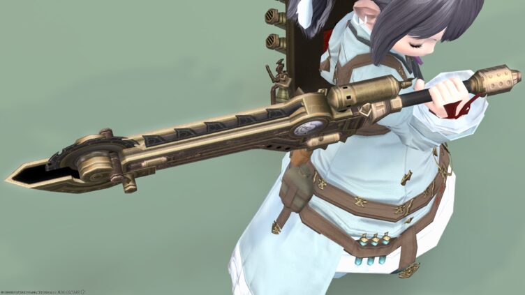 Slightly steamy rotating saw-type Paladin weapon “Chondrite Magitek ...