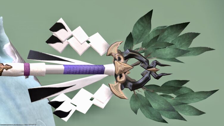 A shrine maiden’s cane that is an ancient sacred treasure? Valuable ...