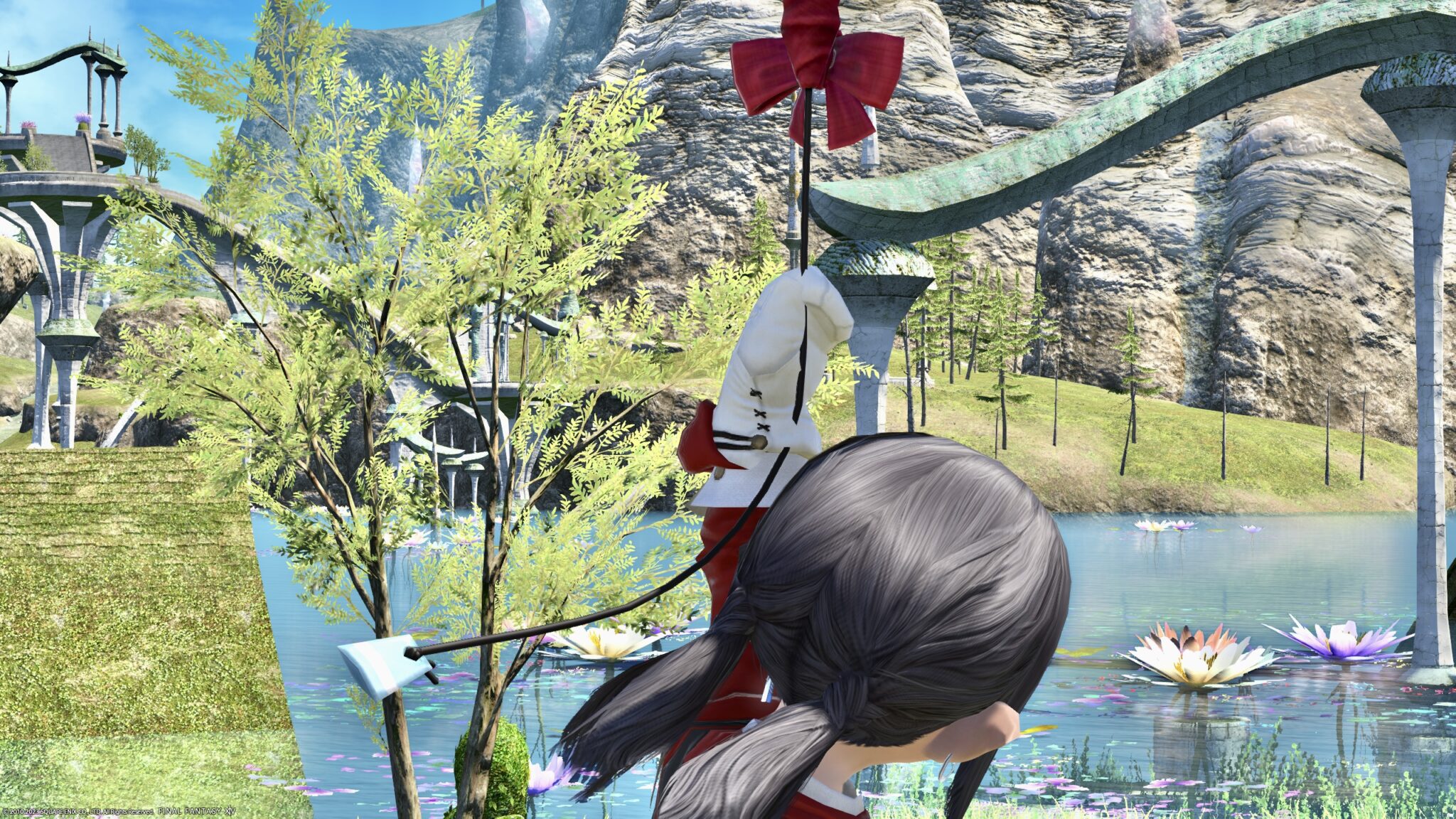 Cute flying balloon mount “Set Of Ceruleum Balloons” (Lalafell Ver ...