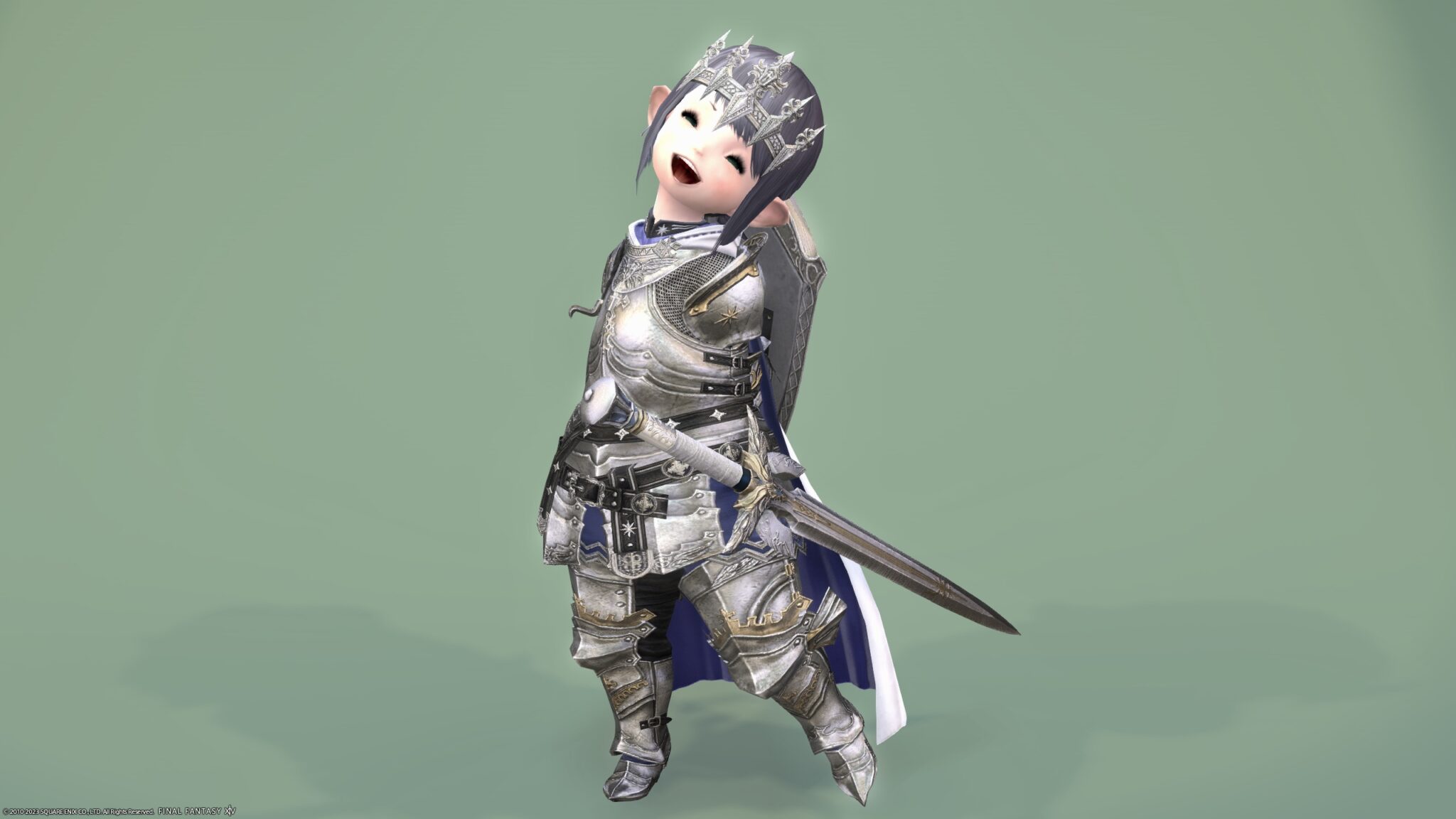 Paladin’s AF5 equipment and robust armor “Reverence” series (Lalafell ...