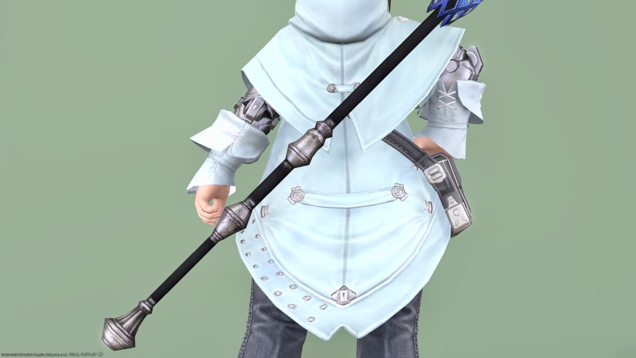 Gaia’s hammer-shaped White Mage staff and valuable blunt weapon “Umbral ...