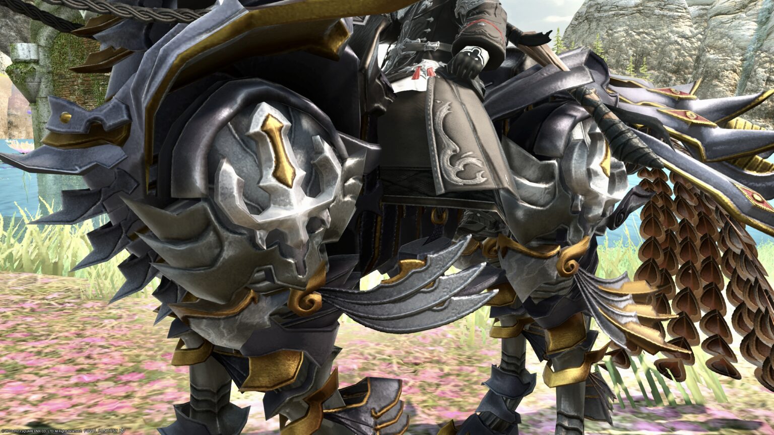 Phoenix in steel armor / GARO collaboration mount “Raigo” | Norirow Note エオルゼア戦記 in FF14