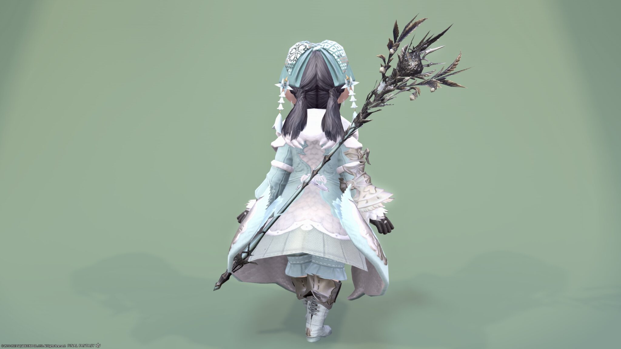 Iron Leaf Sylph’s Staff, Nirvana’s Different Colors, White Mage Weapon ...