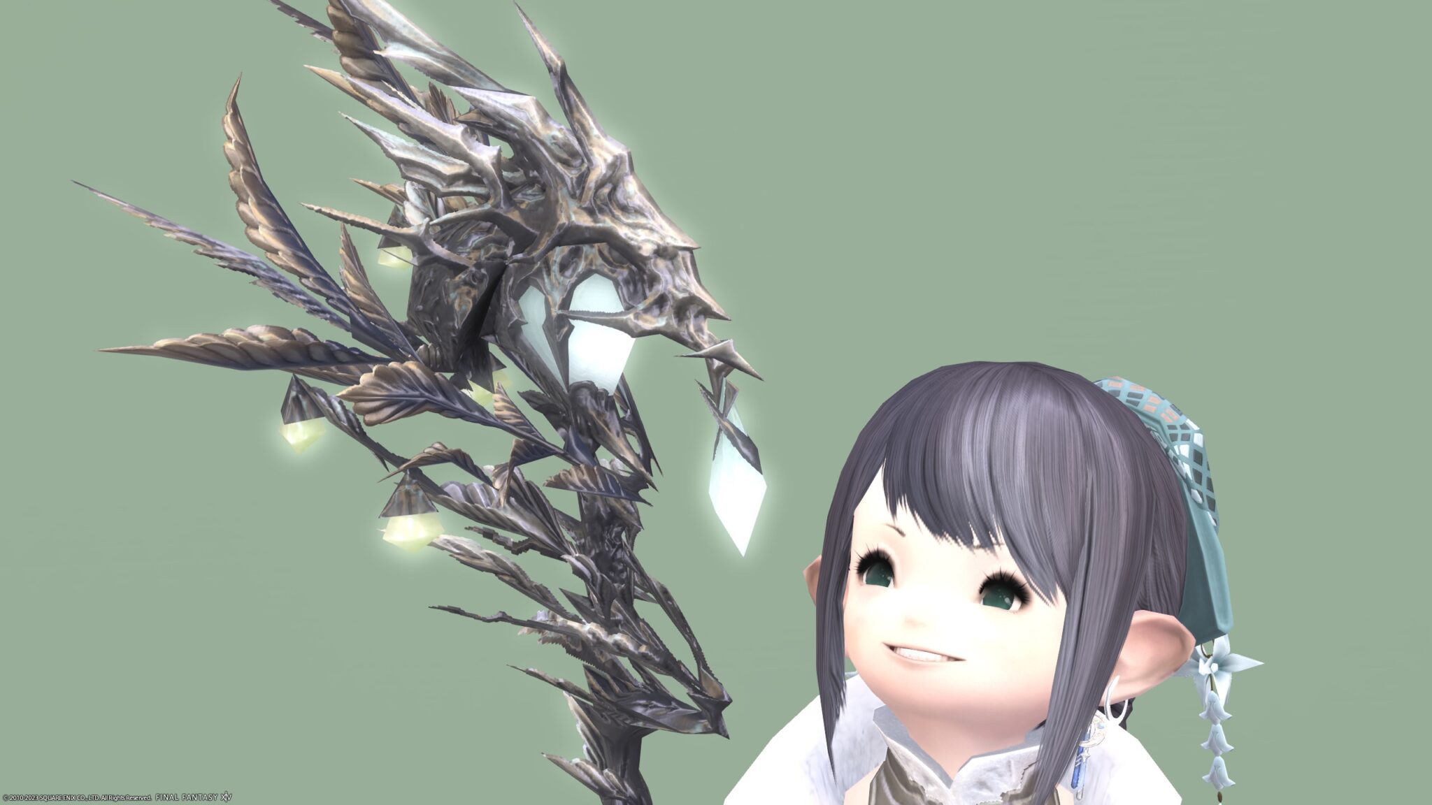 Iron Leaf Sylph’s Staff, Nirvana’s Different Colors, White Mage Weapon ...