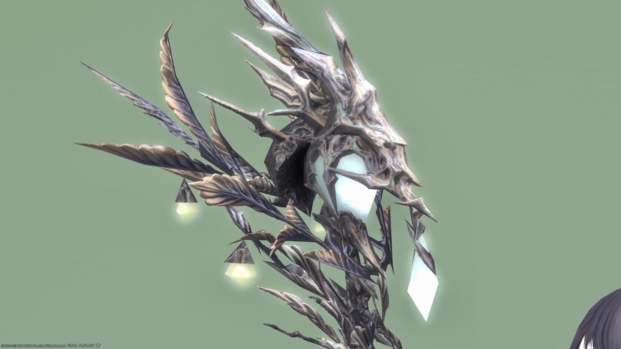 Iron Leaf Sylph’s Staff, Nirvana’s Different Colors, White Mage Weapon ...