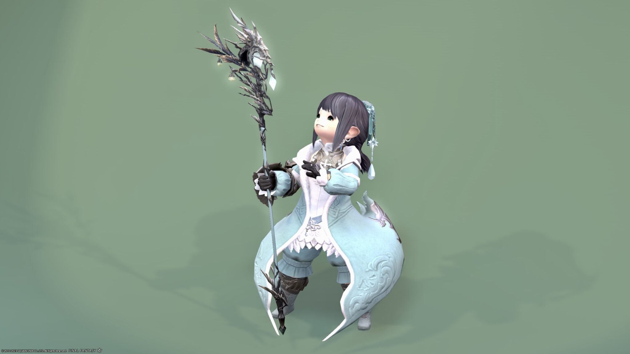 Iron Leaf Sylph’s Staff, Nirvana’s Different Colors, White Mage Weapon ...