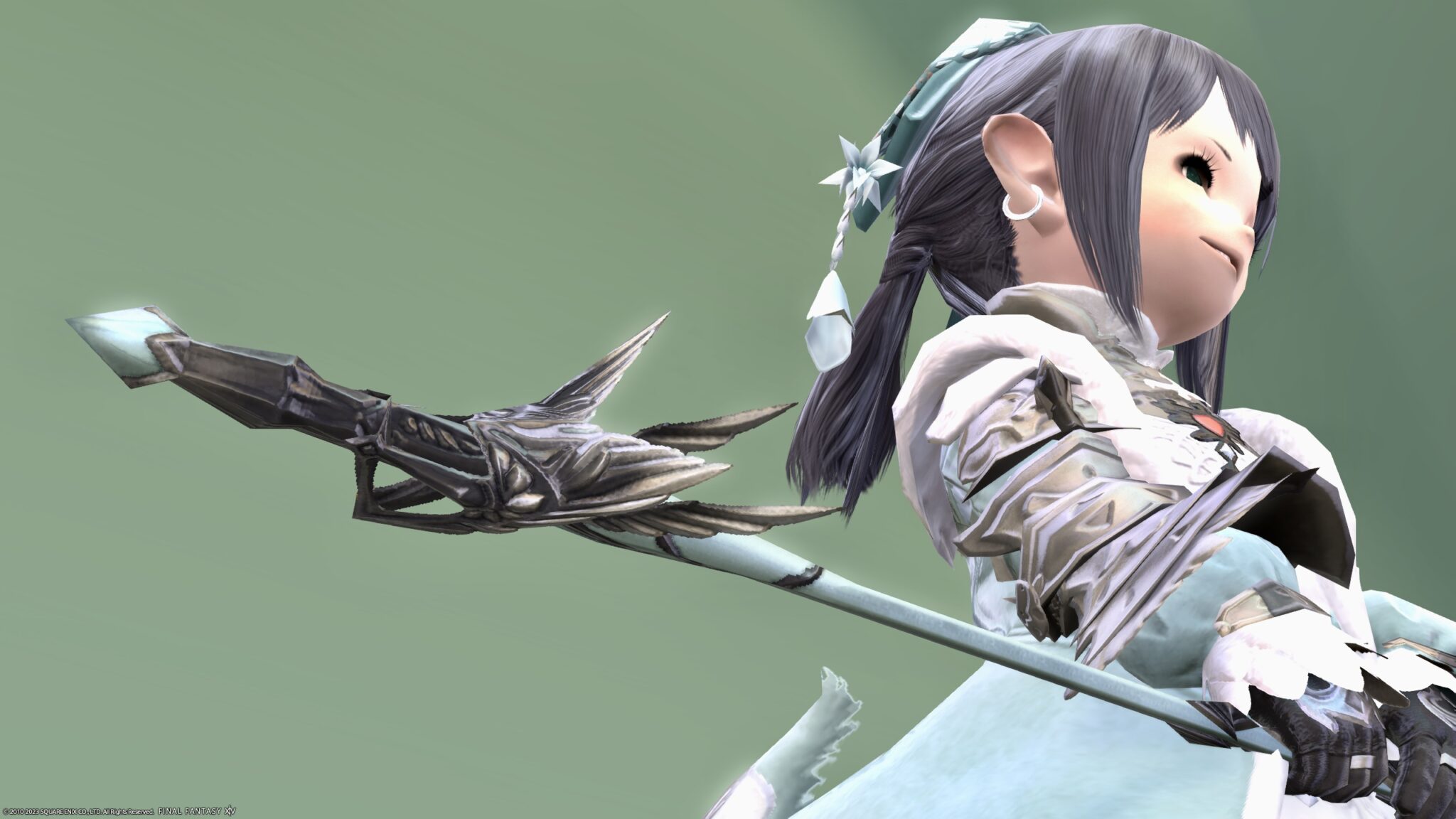 Iron Leaf Sylph’s Staff, Nirvana’s Different Colors, White Mage Weapon ...