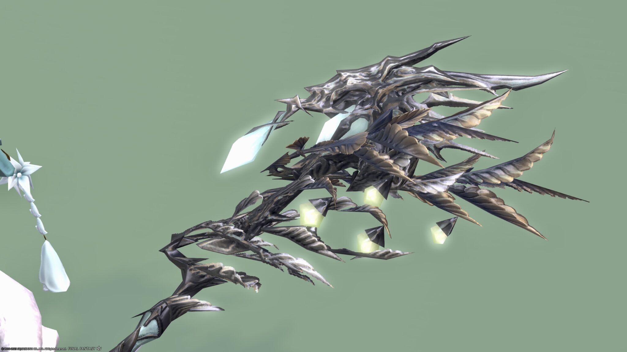 Iron Leaf Sylph’s Staff, Nirvana’s Different Colors, White Mage Weapon ...