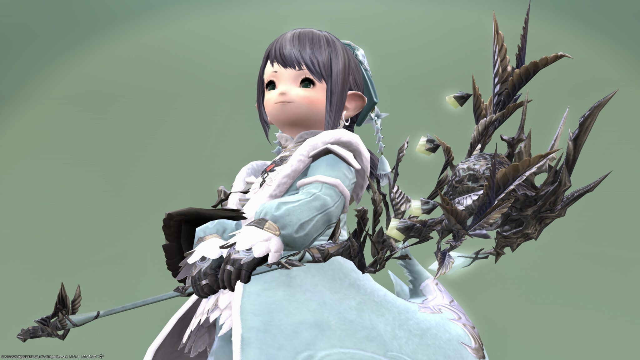Iron Leaf Sylph’s Staff, Nirvana’s Different Colors, White Mage Weapon ...