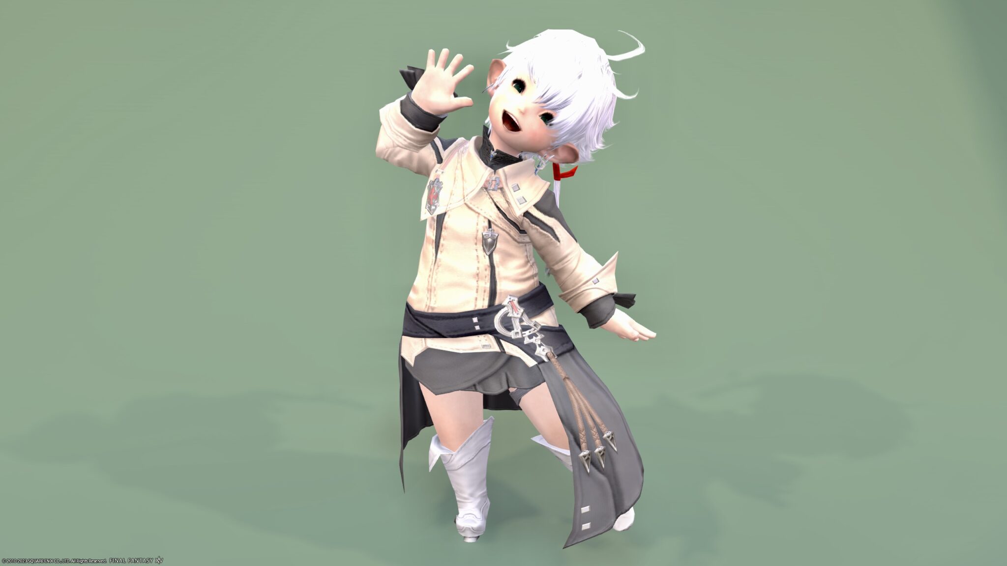 Alisaie’s costume ♪ “Brand-new Alisaie’s Attire” (Lalafell Girl Ver ...