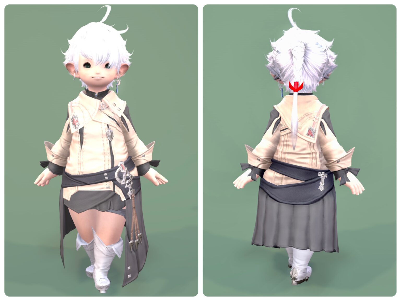 Alisaie’s costume ♪ “Brand-new Alisaie’s Attire” (Lalafell Girl Ver ...