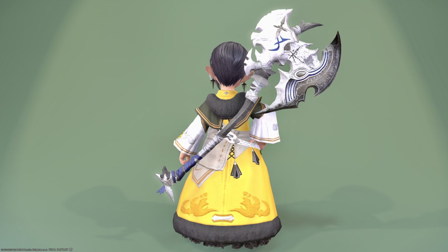 Warrior’s Manderville Weapon Stage 2 Shining axe of the Death “Amazing ...