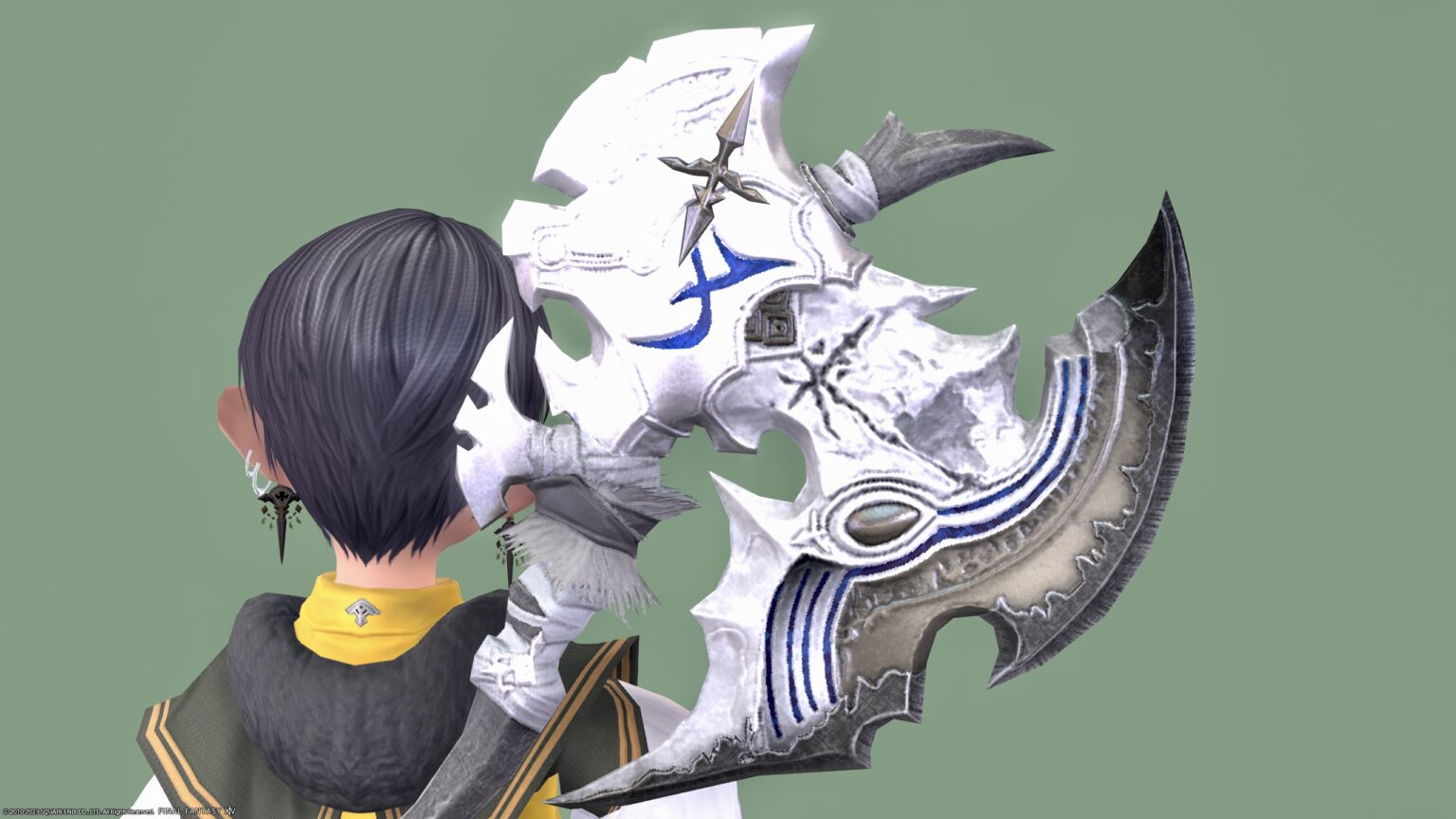 Warrior’s Manderville Weapon Stage 2 Shining axe of the Death “Amazing ...