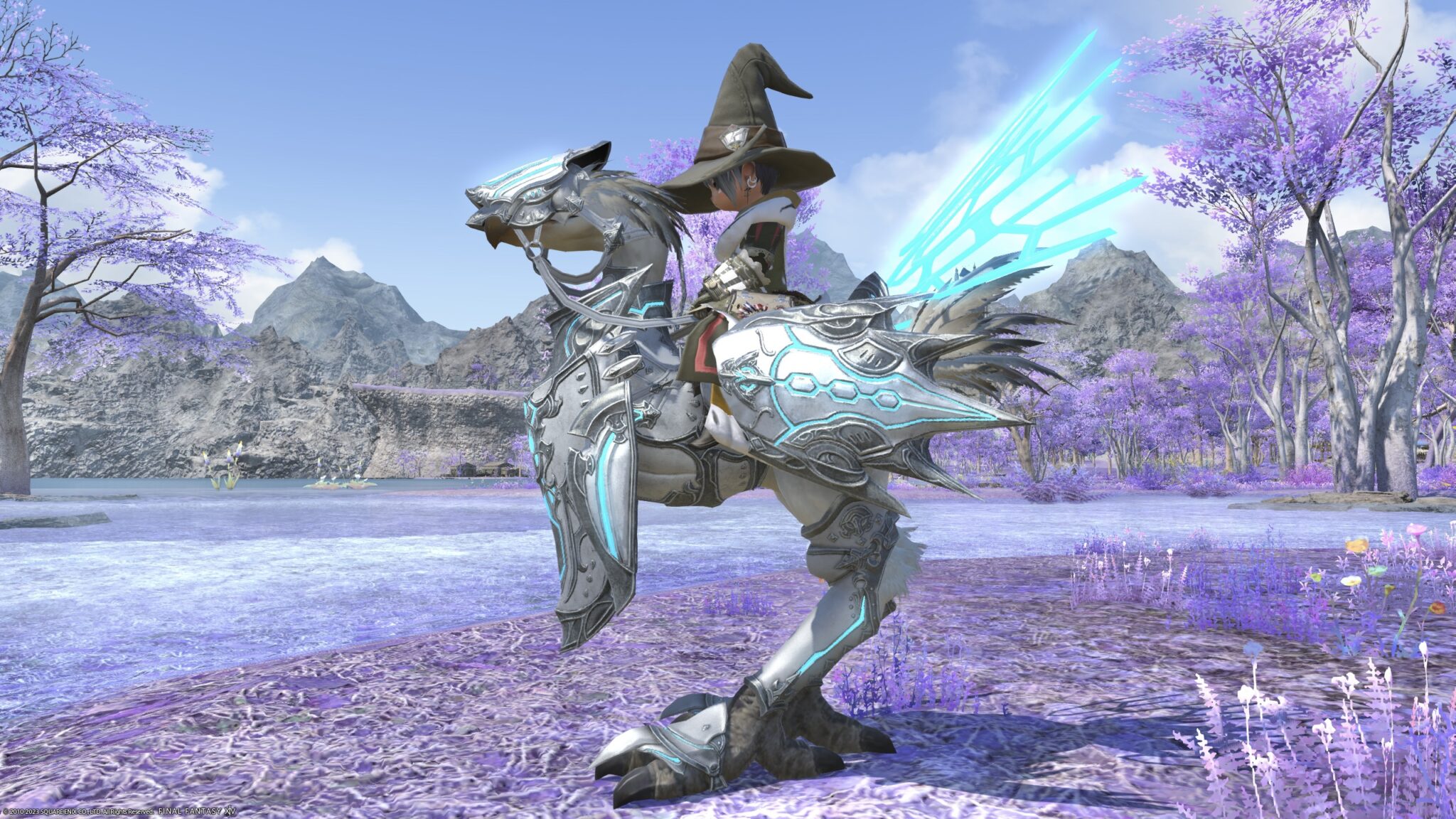 Allag’s Treasure! Cyber chocobo armor that shines light blue “Allagan Barding” (Eureka Orthos ...