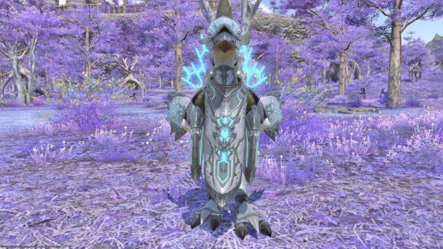 Allag’s Treasure! Cyber chocobo armor that shines light blue “Allagan ...