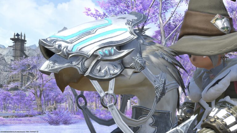 Allag’s Treasure! Cyber chocobo armor that shines light blue “Allagan ...