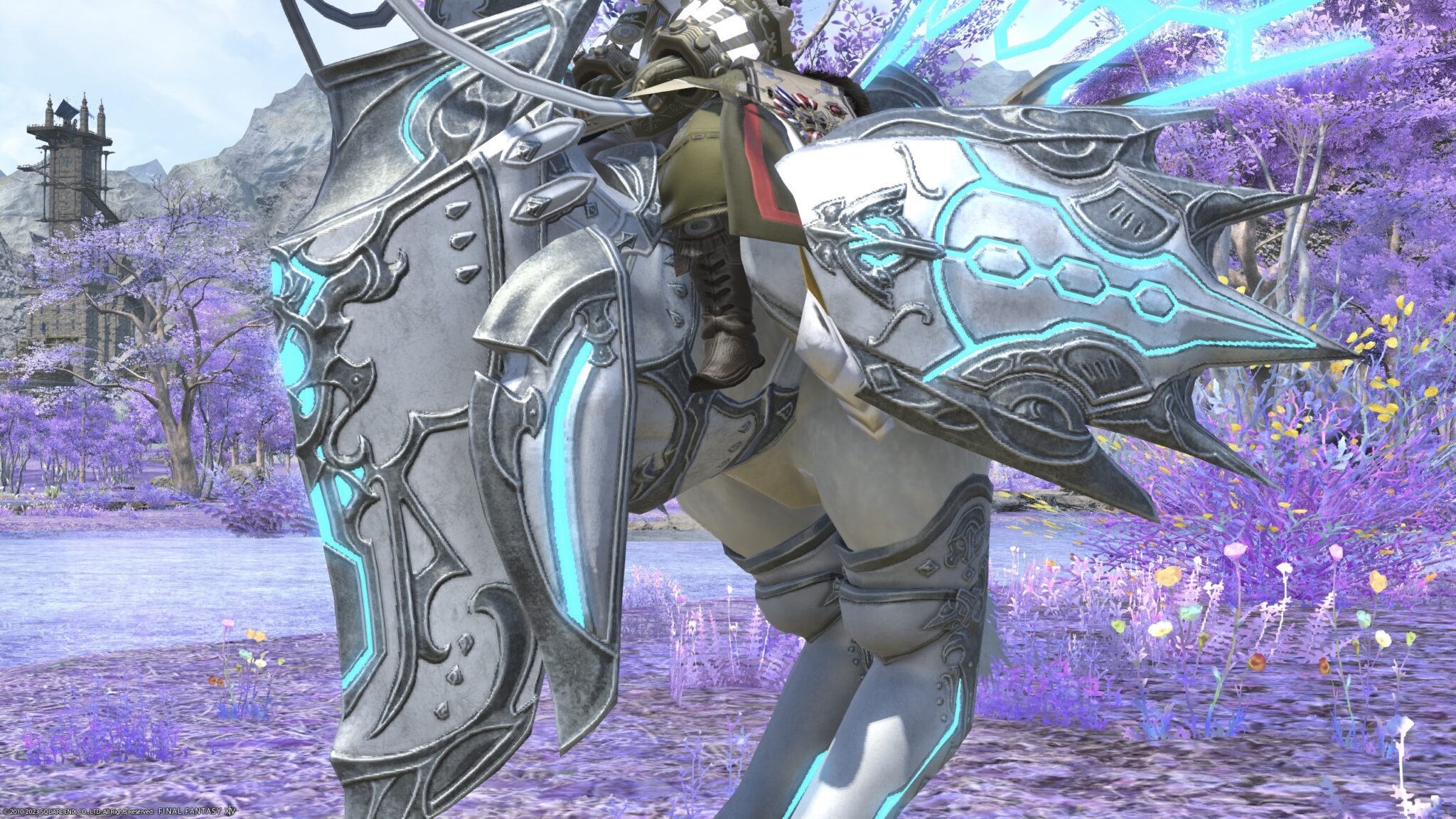 Allag’s Treasure! Cyber chocobo armor that shines light blue “Allagan Barding” (Eureka Orthos ...