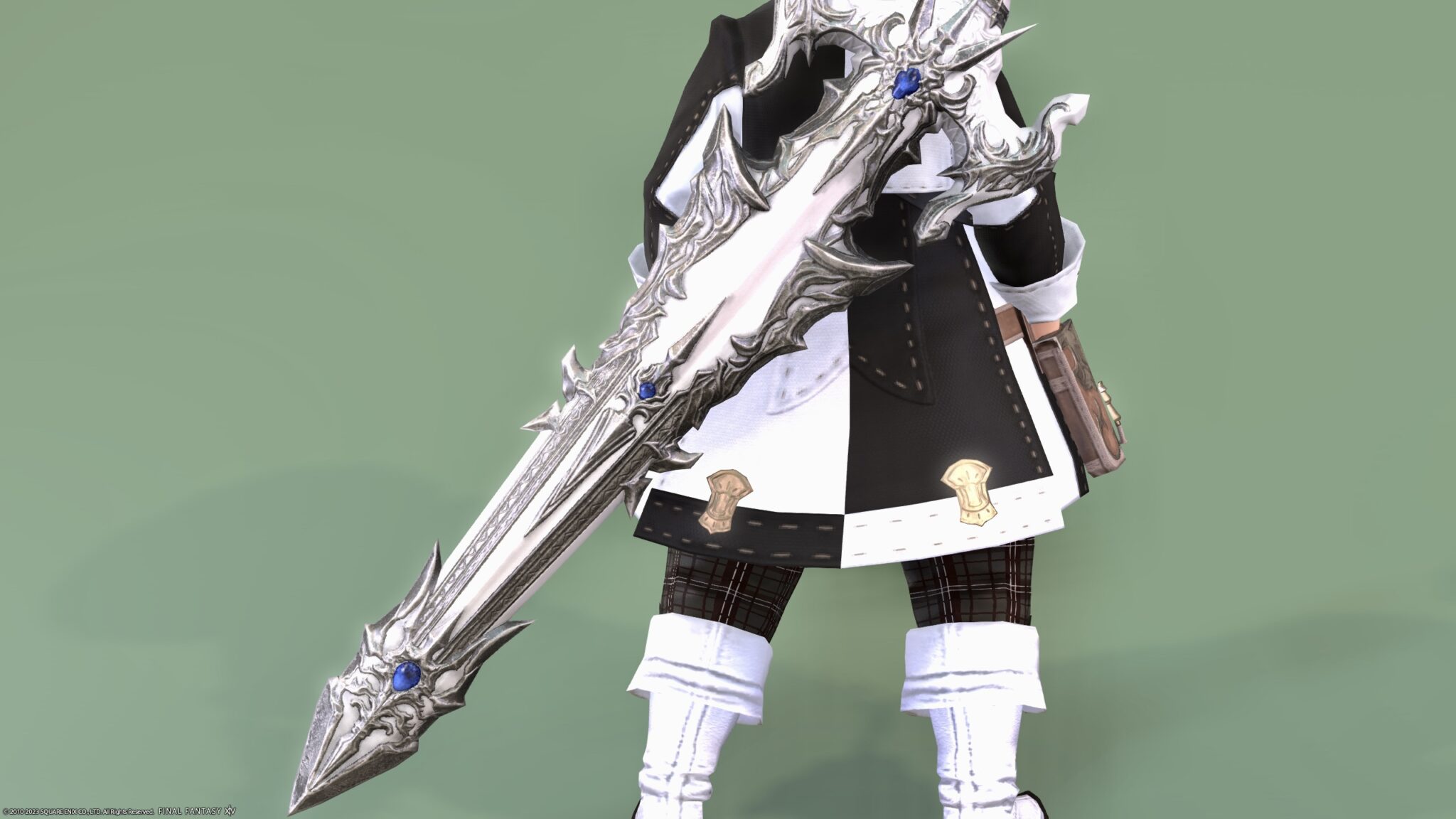 Dark Knight’s Manderville Weapon 2nd Stage Shining Pure White Dark ...