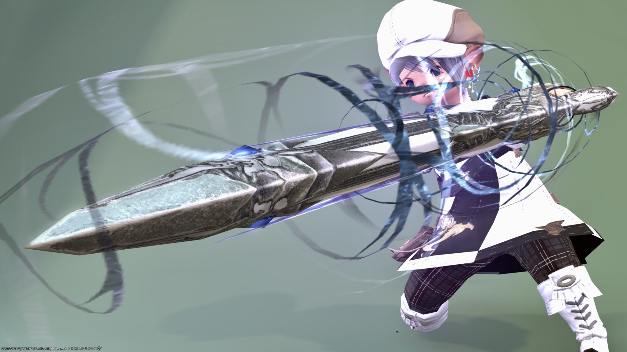 Dark Knight’s Manderville Weapon 2nd Stage Shining Pure White Dark ...