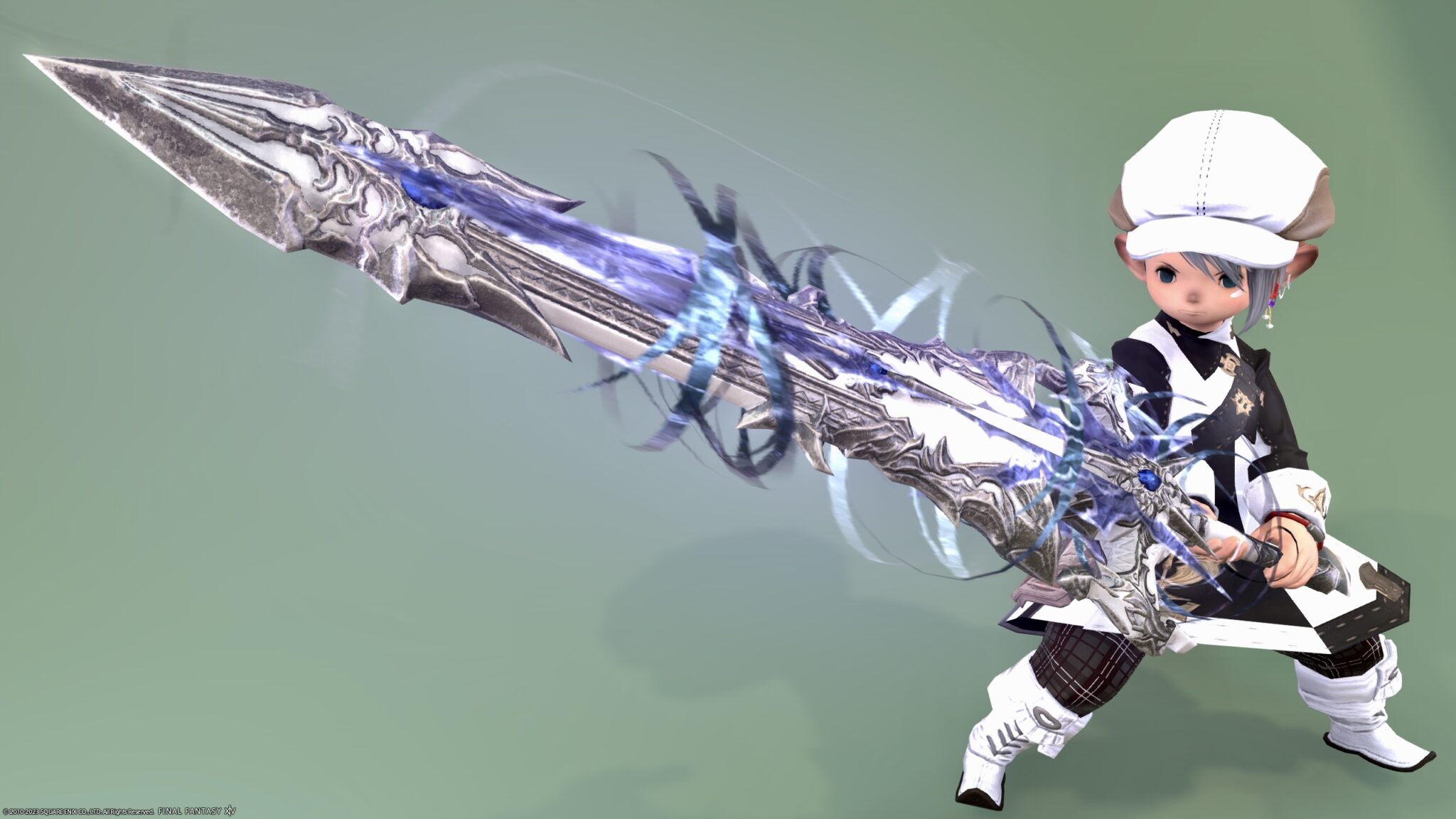 Dark Knight’s Manderville Weapon 2nd Stage Shining Pure White Dark ...