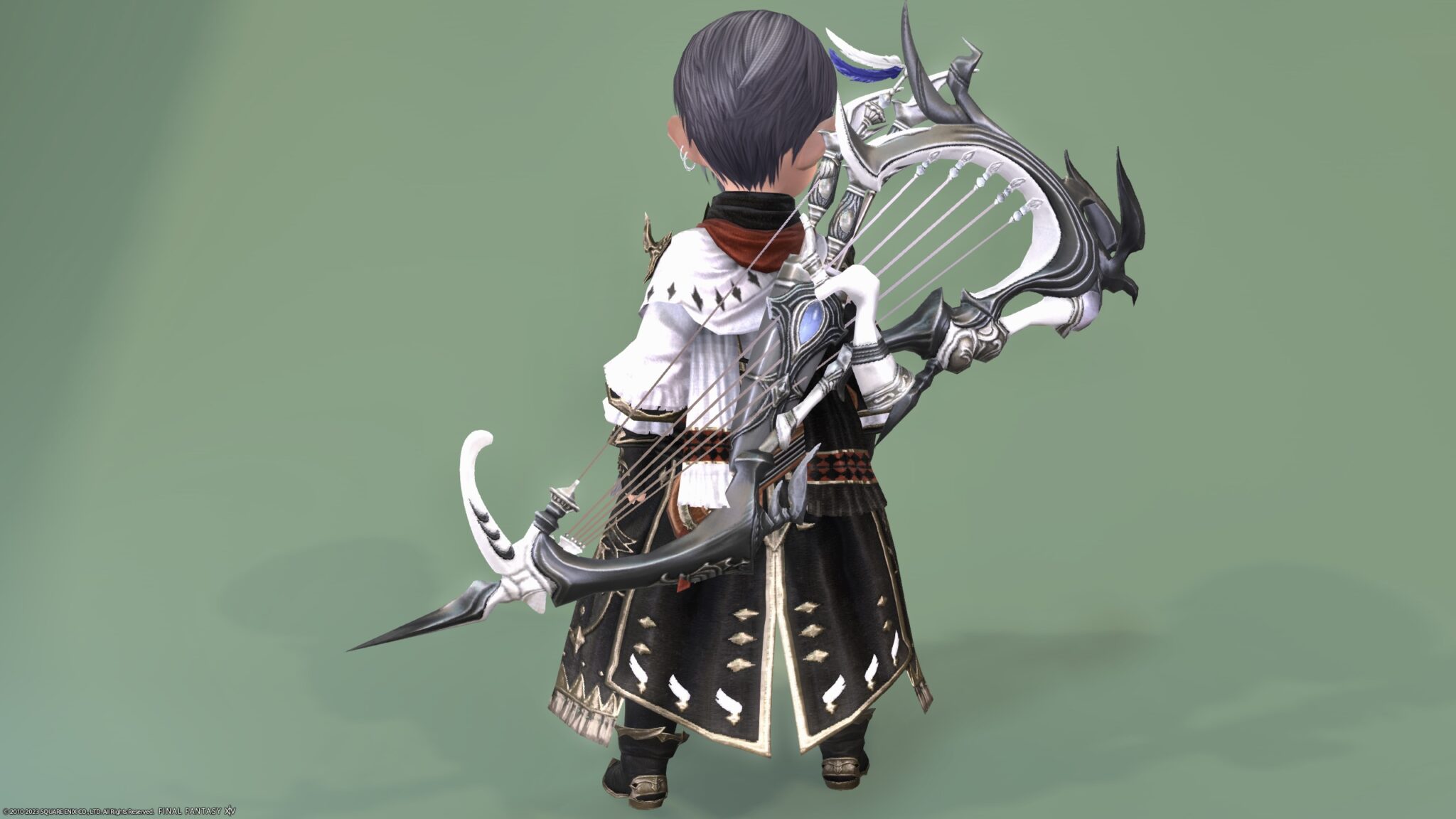 Bard’s Manderville Weapon Stage 2: Blue aura glowing arrow “Amazing ...