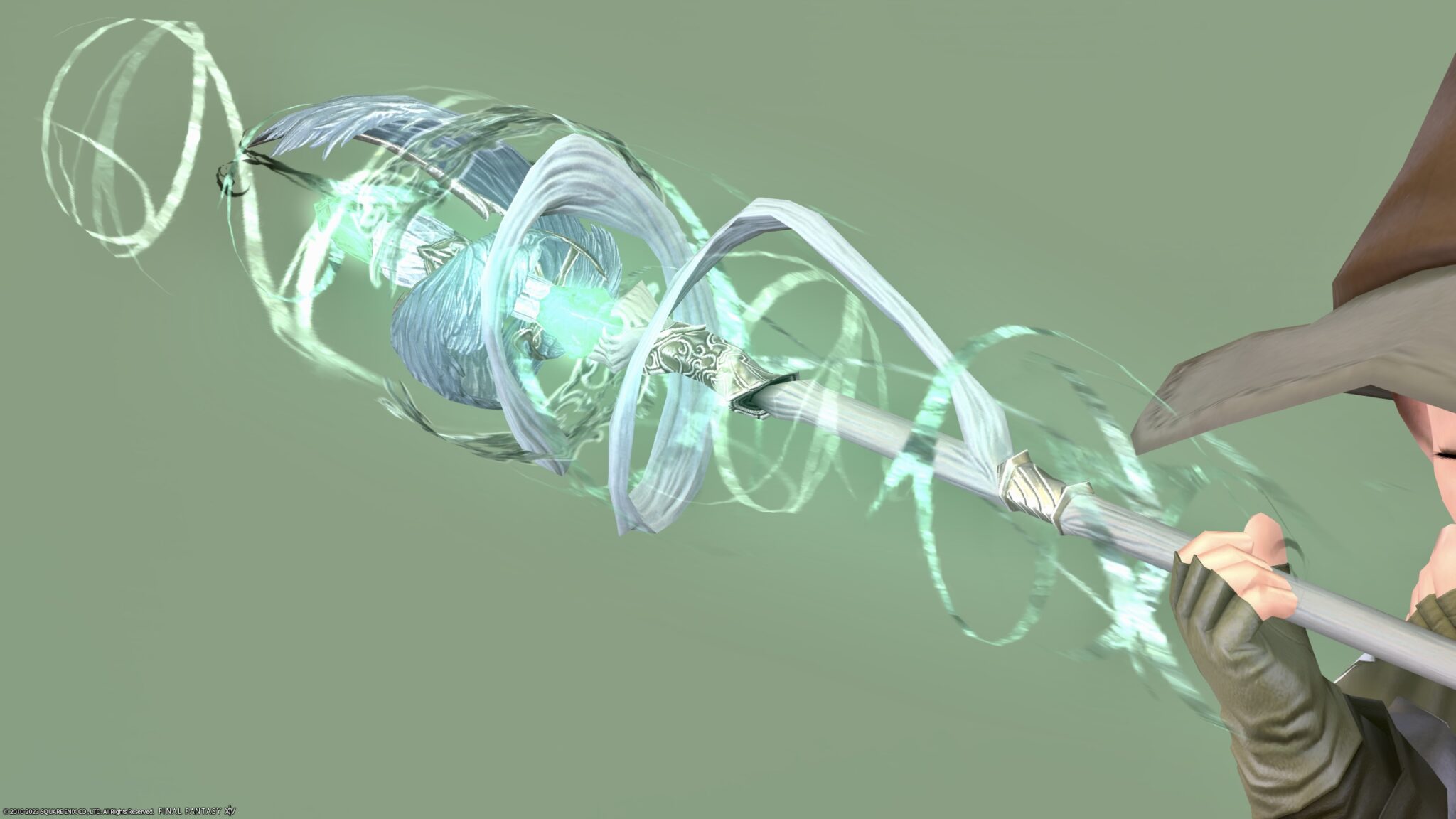 White Mage’s Manderville Weapon Stage 2 / Glowing Green Aura “Amazing ...