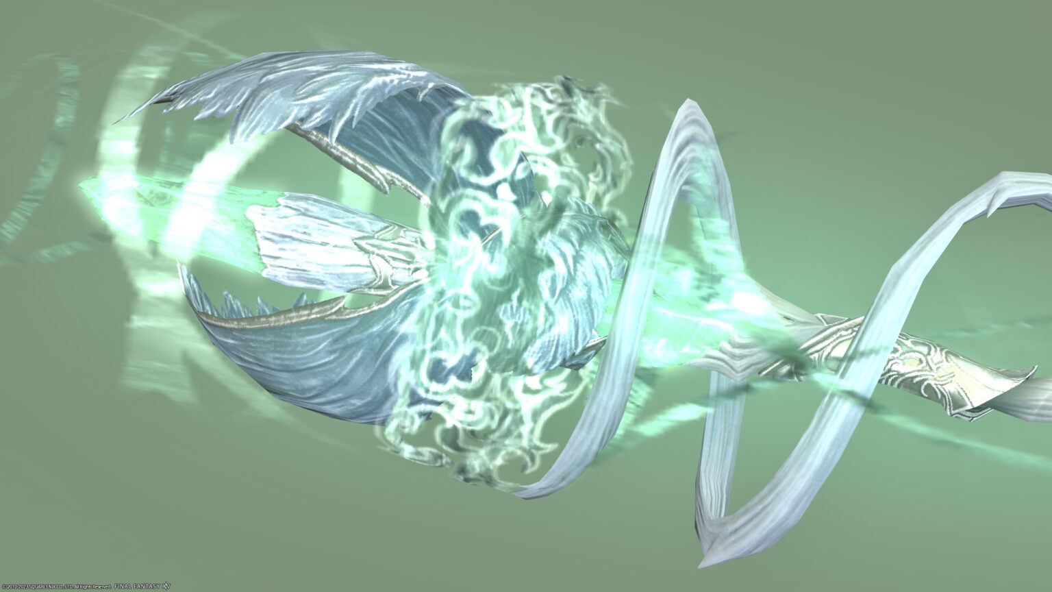 White Mage’s Manderville Weapon Stage 2 / Glowing Green Aura “Amazing ...