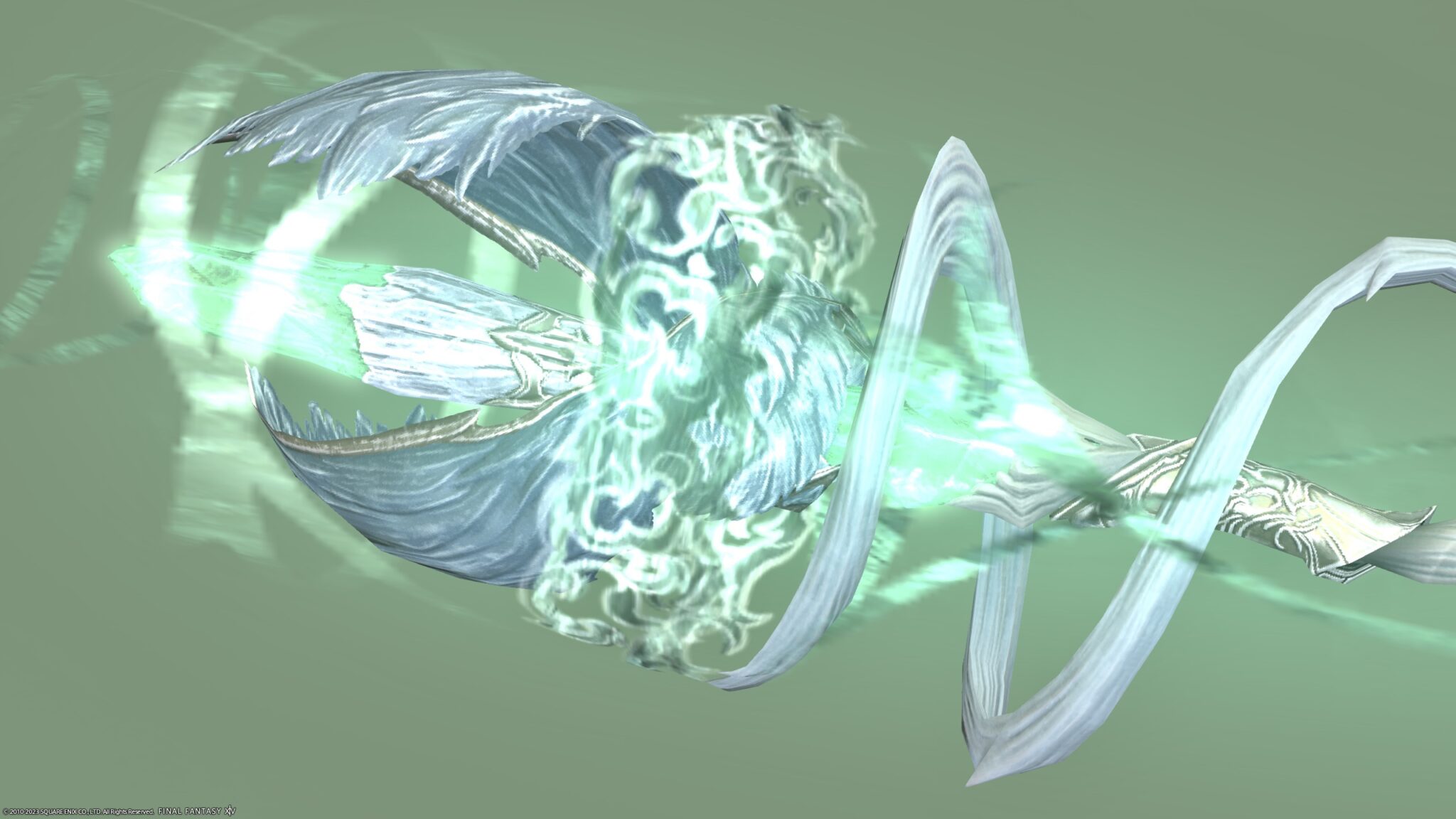 White Mage’s Manderville Weapon Stage 2 / Glowing Green Aura “Amazing ...