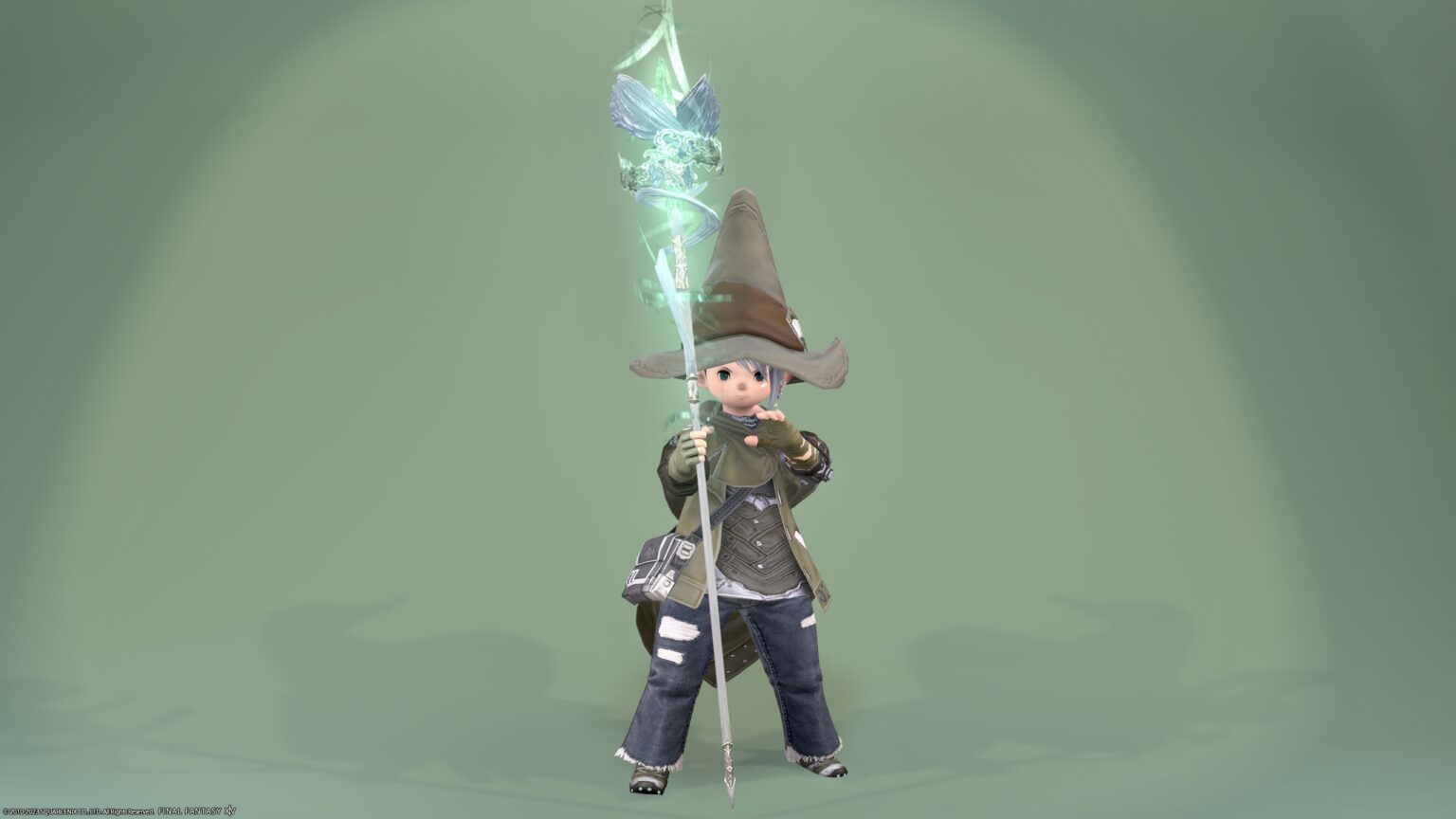 White Mage’s Manderville Weapon Stage 2 / Glowing Green Aura “Amazing ...