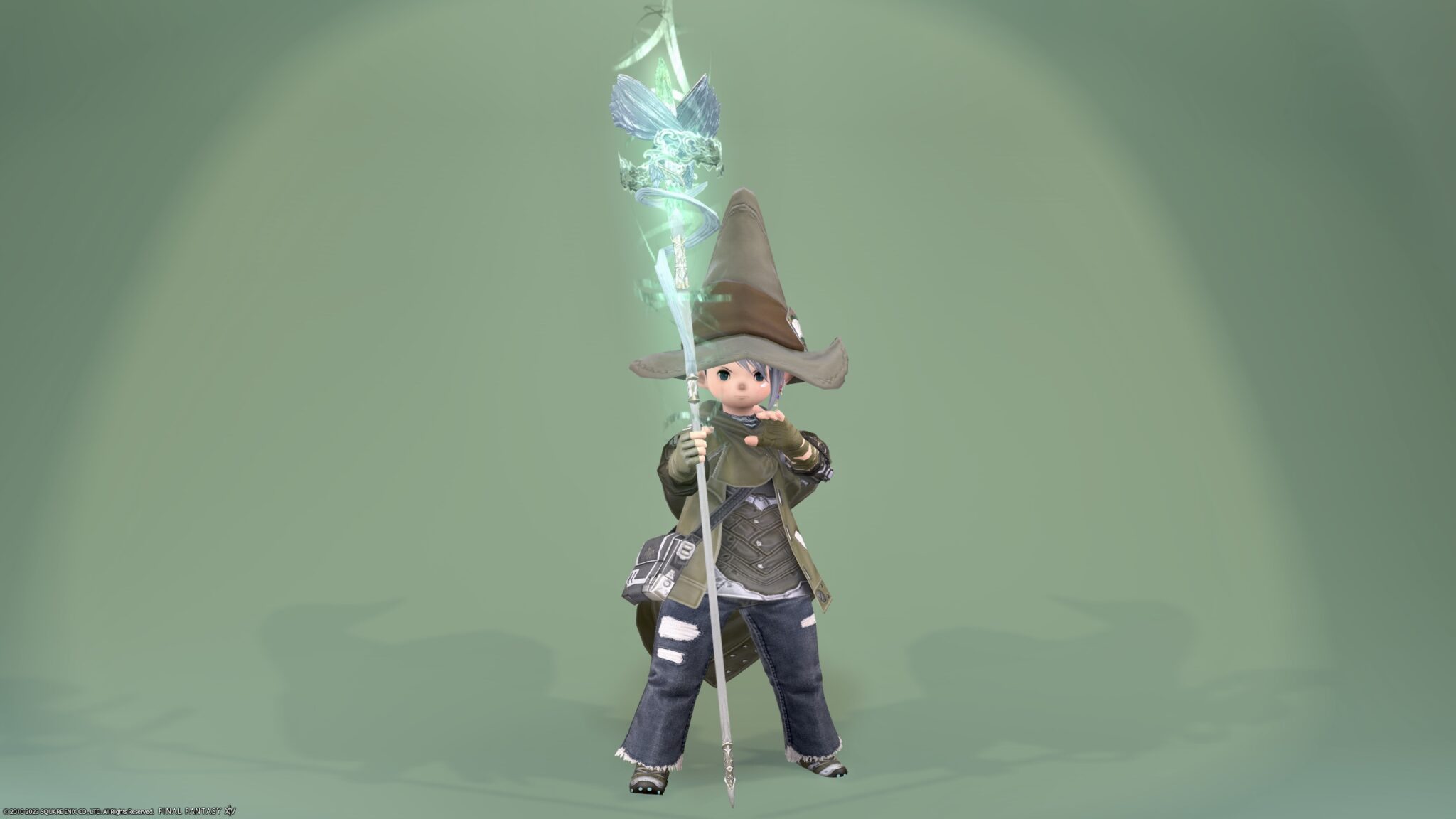 White Mage’s Manderville Weapon Stage 2 / Glowing Green Aura “Amazing ...