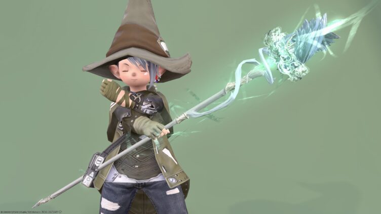 White Mage’s Manderville Weapon Stage 2 / Glowing Green Aura “Amazing ...