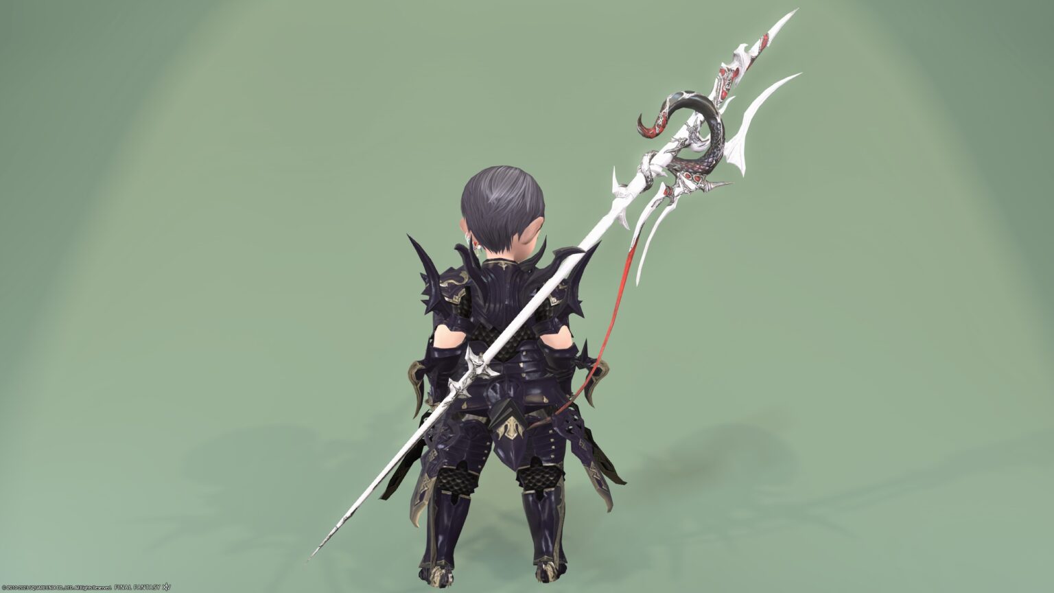 Dragoon’s Manderville Weapon Stage 2 Red whisker glowing white spear ...