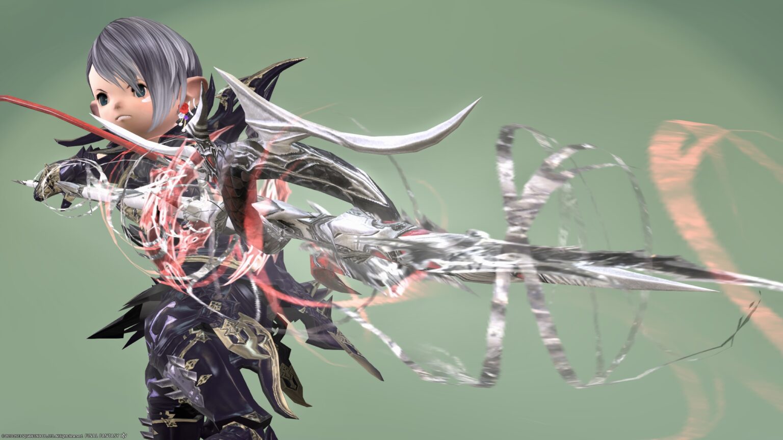 Dragoon’s Manderville Weapon Stage 2 Red whisker glowing white spear ...