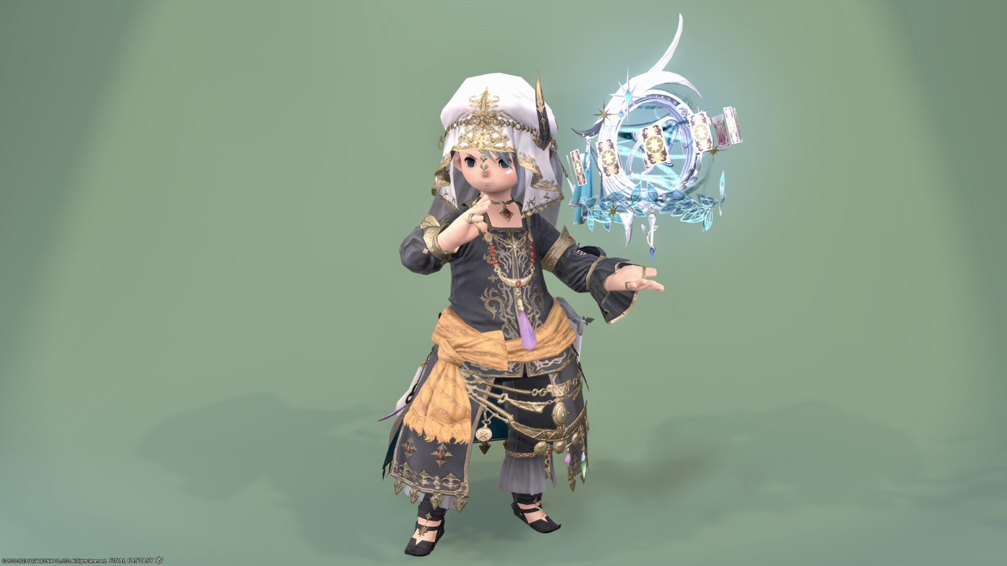 Astrologian’s Manderville Weapon Stage 2: Glowing Green Leaf Globe ...