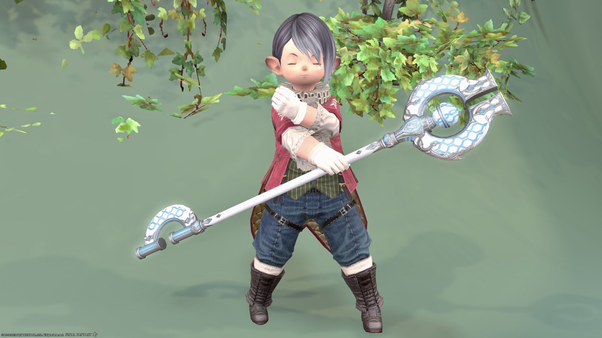 Allag’s secret key? White Mage’s Key-type Eureka Orthos Weapon “Orthos ...