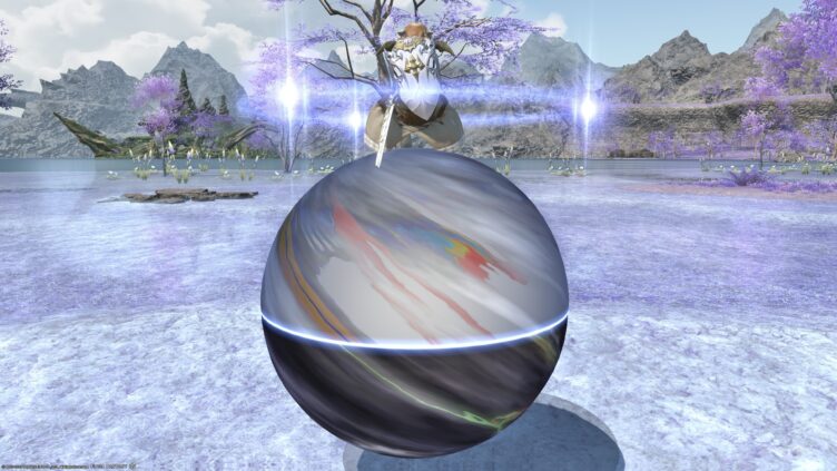 Baldesion Arsenal’s sphere mount “Demi-Ozma” with Eureka reflected ...