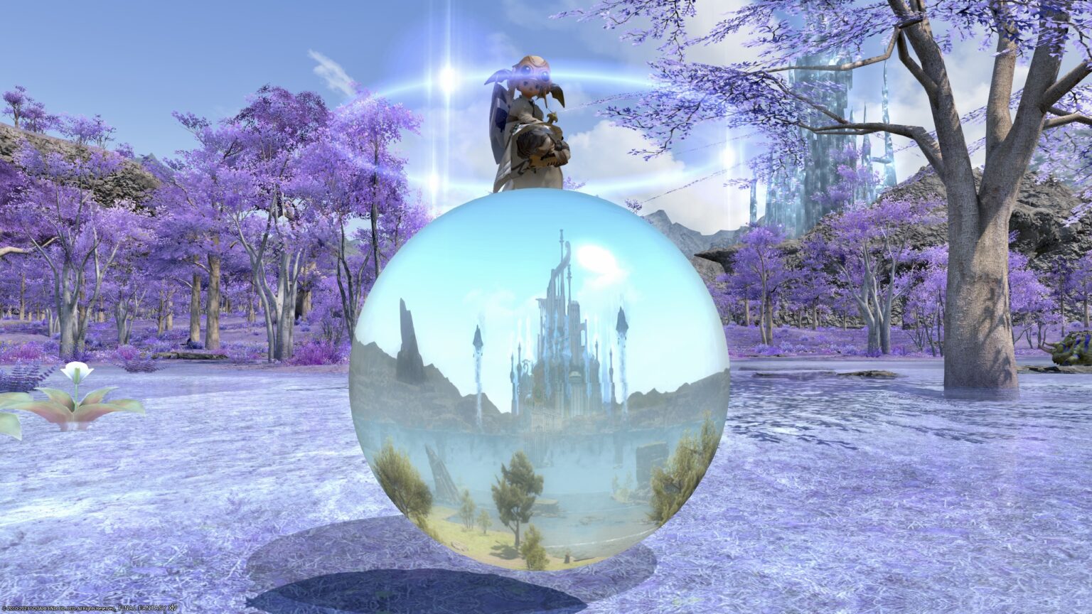 Baldesion Arsenal’s sphere mount “Demi-Ozma” with Eureka reflected ...